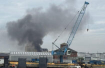 Major incident declared following large fire at Holt Heath ...