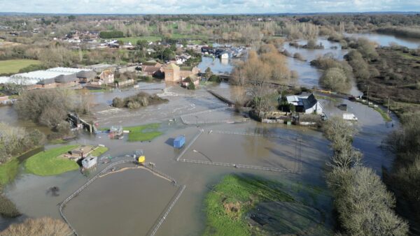 Photos: Roads across east Dorset remain flooded
