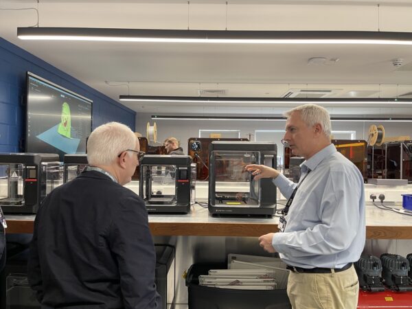 Technical training praised by Poole MP